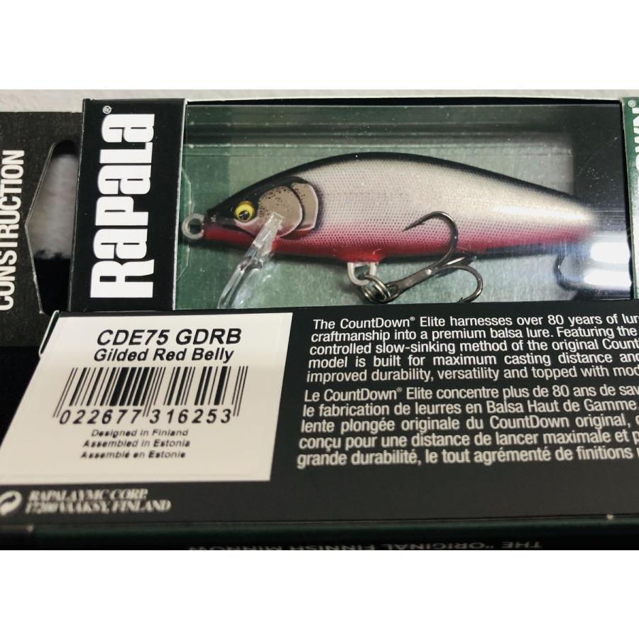 ラパラ RAPALA / カウントダウンエリート75 CDE75 : NorthCastヤフー店 - 通販 - Yahoo!ショッピング