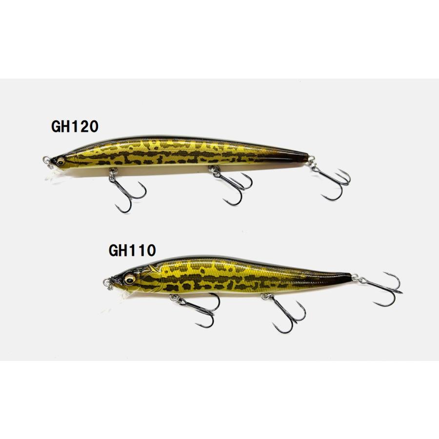 Megabass（メガバス） GH110 GH120 限定ドジョウカラーMegabass : NorthCastヤフー店 - 通販 - Yahoo!ショッピング