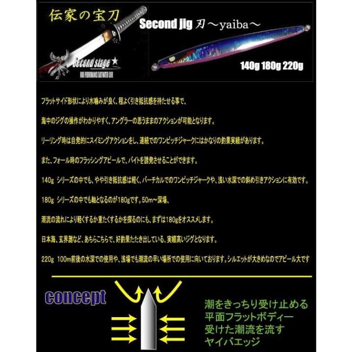 SecondStage 刃 180g/セカンドステージ ヤイバ : NorthCastヤフー店 - 通販 - Yahoo!ショッピング