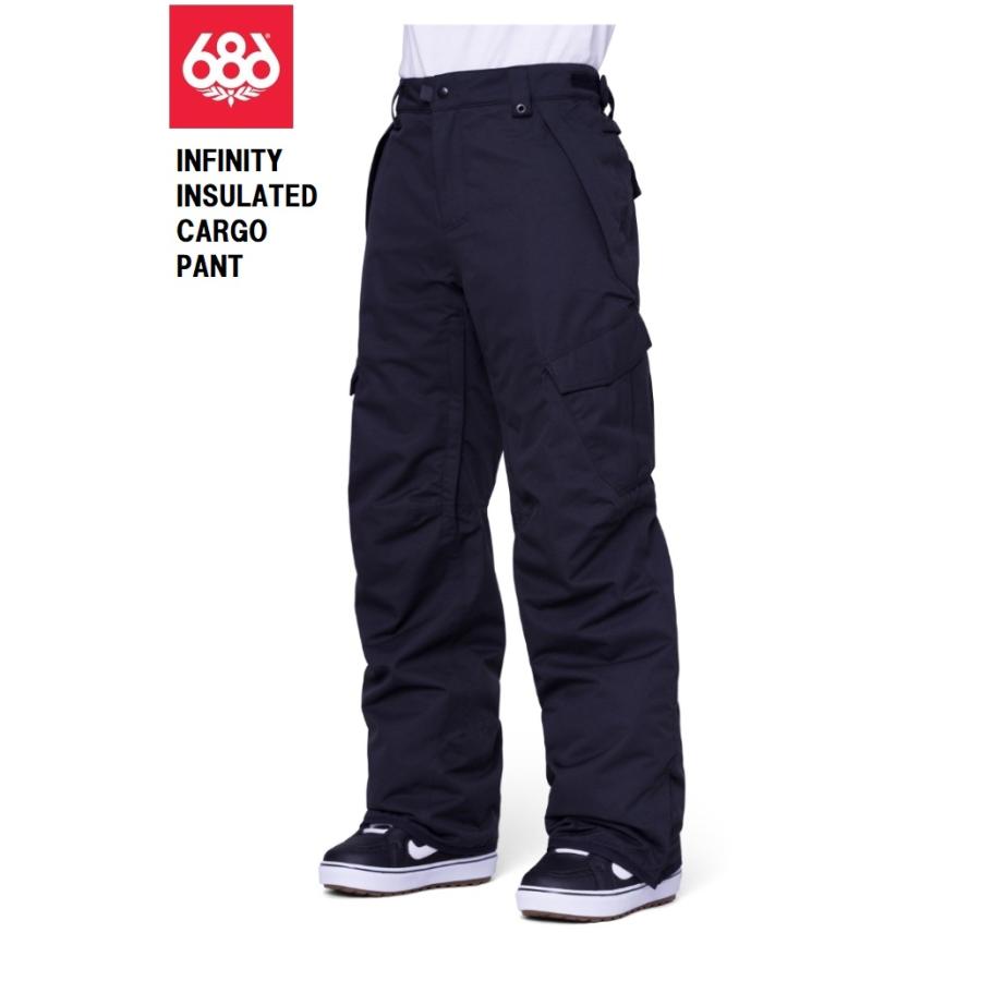 22-23 686 SIX EIGHT シックスエイトシックス Infinity Insulated Cargo Pant BLACK ...