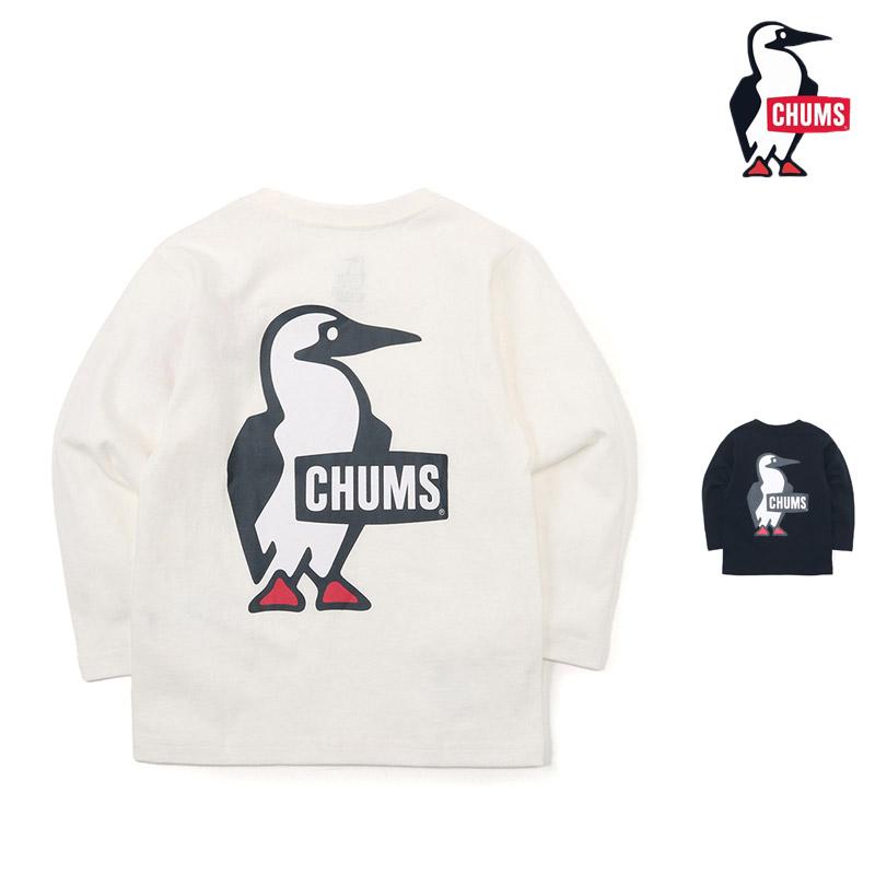 2025 春夏 新作 チャムス CHUMS キッズ ブービー ロゴ ロングスリーブ Tシャツ KIDS BOOBY LOGO L/S T-SHIRT Tシャツ トップス CH21-1306 ...