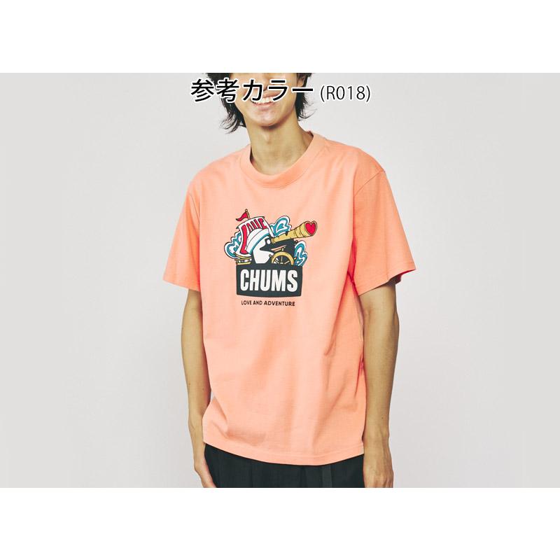 CHUMS 2025 春夏 新作 チャムス ラブ & アドベンチャー ブービー Tシャツ LOVE ADVENTURE BOOBY T-SHIRT トップス CH01-2516 メンズ ...