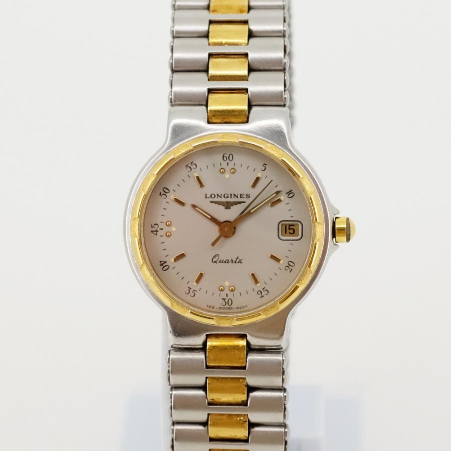 LONGINES ロンジン コンクエスト SS/GP レディース 腕時計 純正ベルト クォーツ ※電池交換済 : ノースプラザ - 通販 - Yahoo!ショッピング