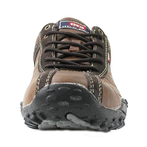 EDWIN スニーカー メンズ エドウィン 靴 カジュアルシューズ ローカット シューズ レースアップ 紐 おしゃれ 軽量 男性 父の日 送料無料 EDM-6100 茶色 ブラウン ...