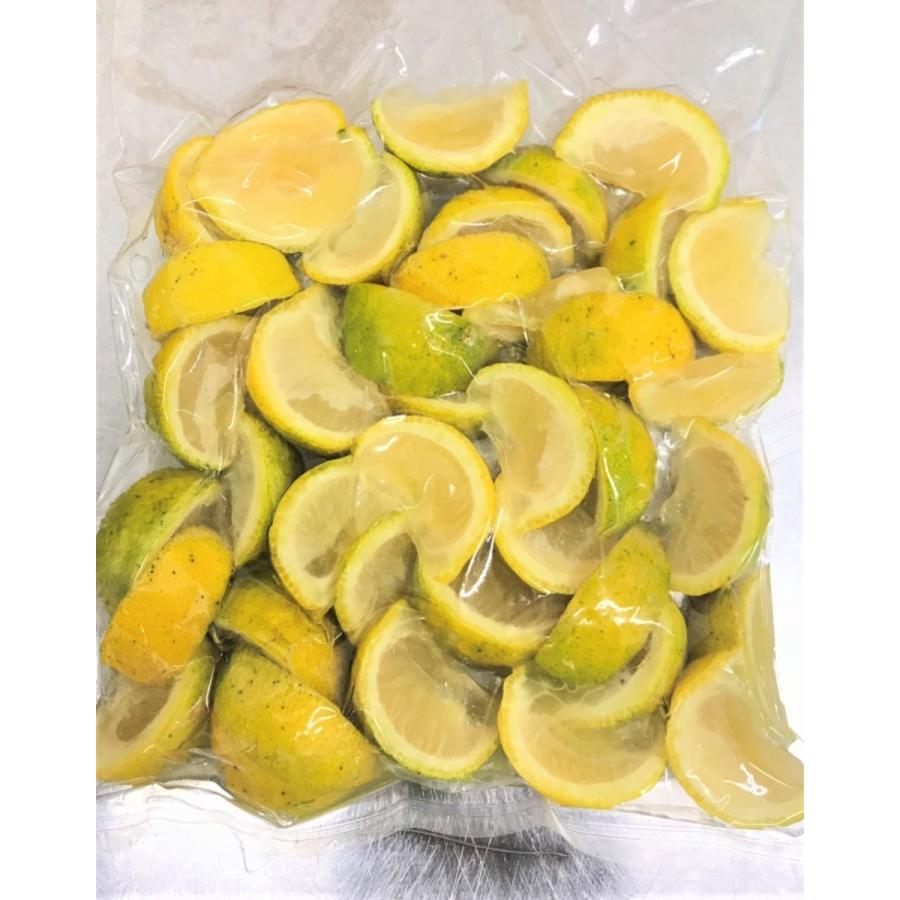 【KIMONO FRUITS】冷凍レモン 1/6または1/8カット 1000g （チリ産） : NORUCA-マーケット - 通販 - Yahoo!ショッピング