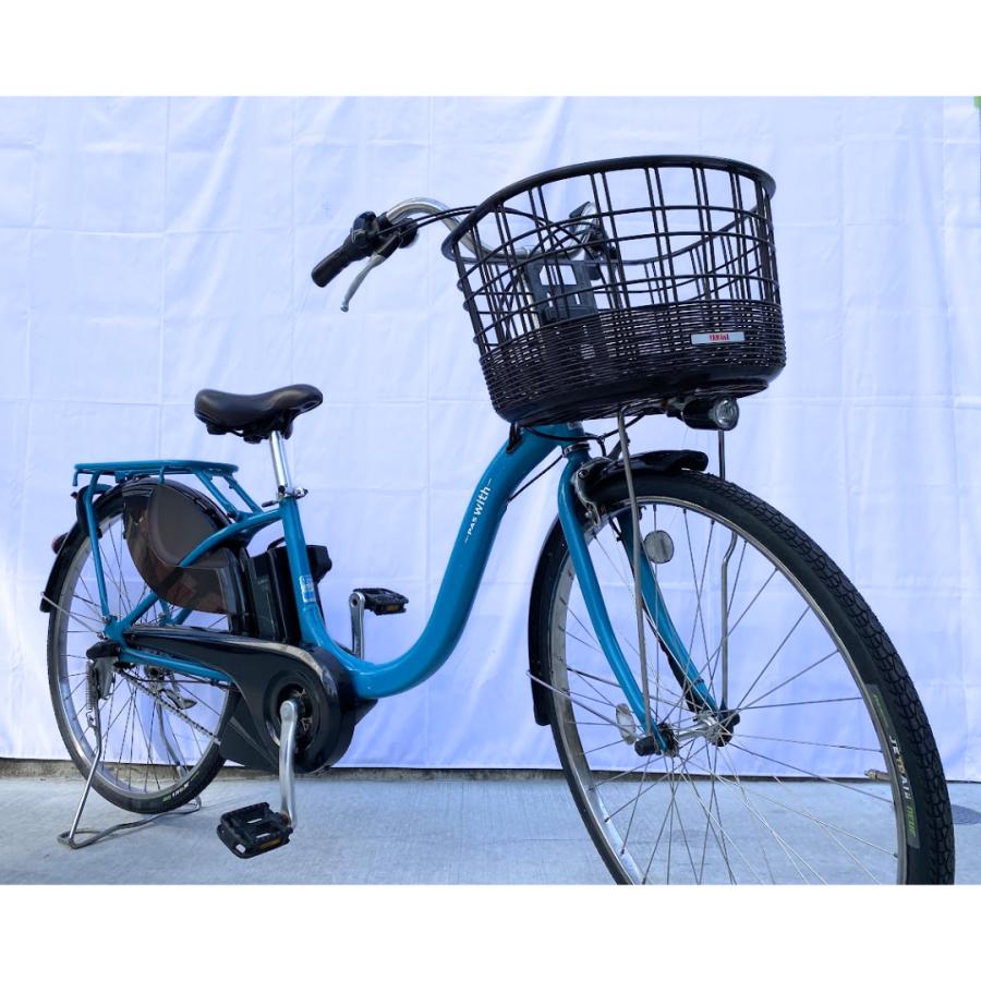 (11)電動自転車 ヤマハ PAS With 送料無料 26インチ 整備清掃済み 3ヶ月保証付き 中古 : NORUDE Yahoo!ショップ - 通販 - Yahoo!ショッピング