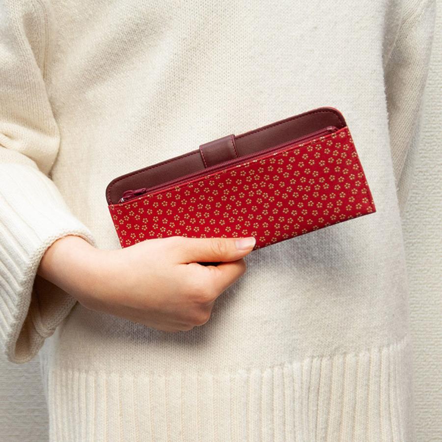 印傳屋 印伝 束入れ 12色柄 薄型 レッド 赤地 黒漆 白漆 赤漆 鹿革 日本製 伝統工芸品 プレゼント No.2107 : 野佐和倶楽部 Yahoo!店 - 通販 - Yahoo!ショッピング