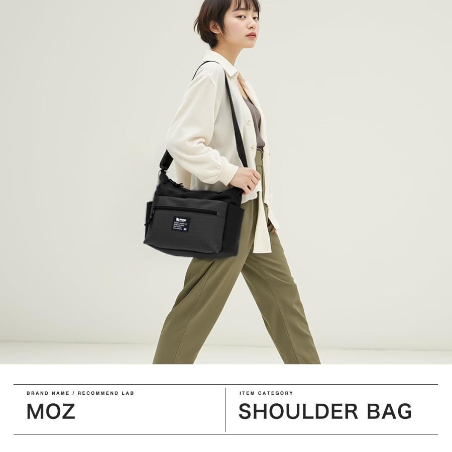 moz moz(モズ) COMBI-ZZEI ショルダーバッグ 6.4L ZZEI-28 ブラック : のすたる堂 - 通販 - Yahoo!ショッピング