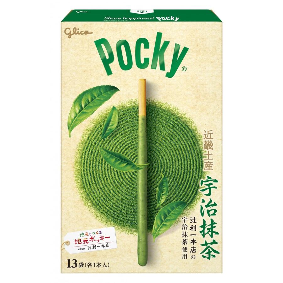 グリコ 【近畿限定】グリコ Pocky ポッキー 宇治抹茶 13袋 関西 近畿 土産 みやげ チョコレート : のすたる堂 - 通販 - Yahoo!ショッピング