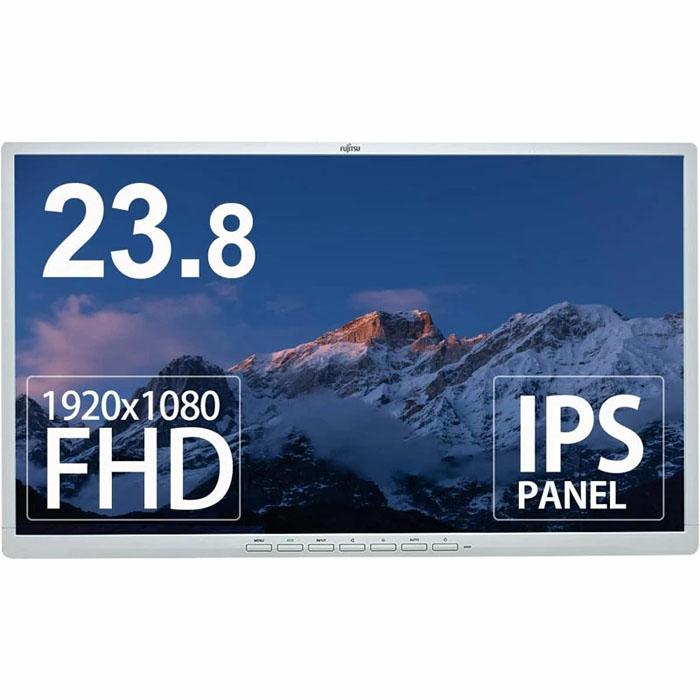 富士通 FUJITSU VL-B24-8T 23.8インチ ワイド 液晶 ディスプレイ モニター フルHD ブルーライト低減 フリッカーフリー 3ヶ月保証付き 送料無料 : 中古パソコン ...