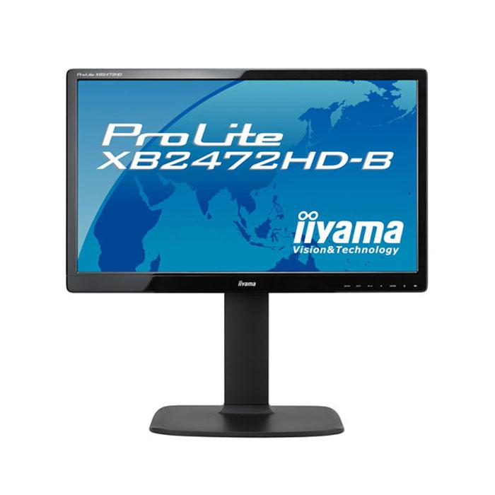 ProLite 飯山 iiyama モニター ディスプレイ XB2472HD-B PLXB2472HD-B1 [24インチ マーベルブラック ...