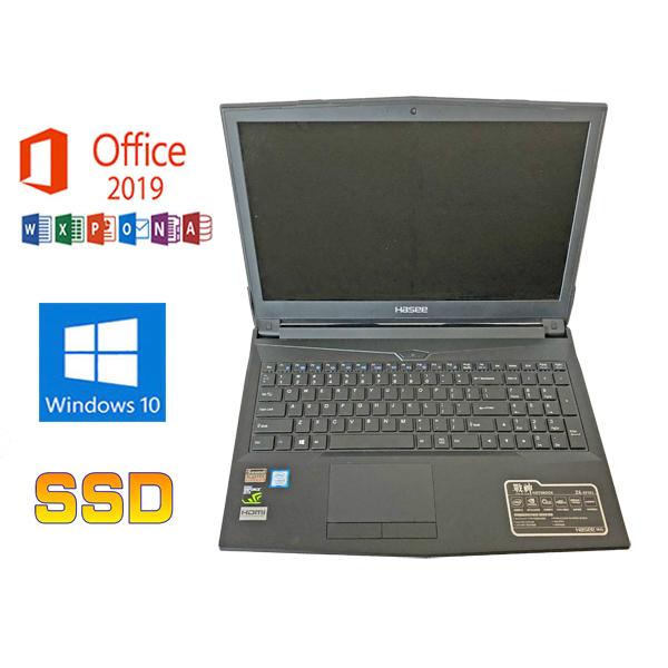 G-MASTER ゲーミングノートPC 戦神 Hasee 神舟 Z6-KP5D1 Microsoft Office 2019 Win10 Core i5 7300HQ 8GB SSD240GB ...