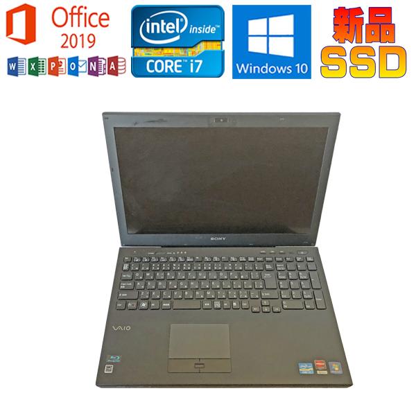 VAIO S 中古パソコン SONY VPCSE29FJ Microsoft Office 2019 Core i7 2640M 2.8GHz ...