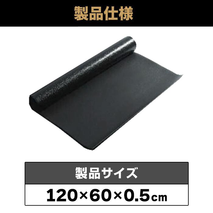 TOP FILM トレーニングマット 大きい 防音 ヨガマット エクササイズマット 筋トレマット 120cm 60cm 防水 ダンベル ...