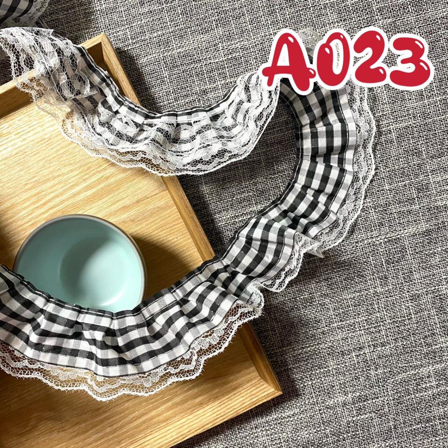 フリルレース A023-A027 50cm単位 ホワイト 縁飾り ロリータ ハンドメイド パーツ : Not Two - 通販 - Yahoo!ショッピング