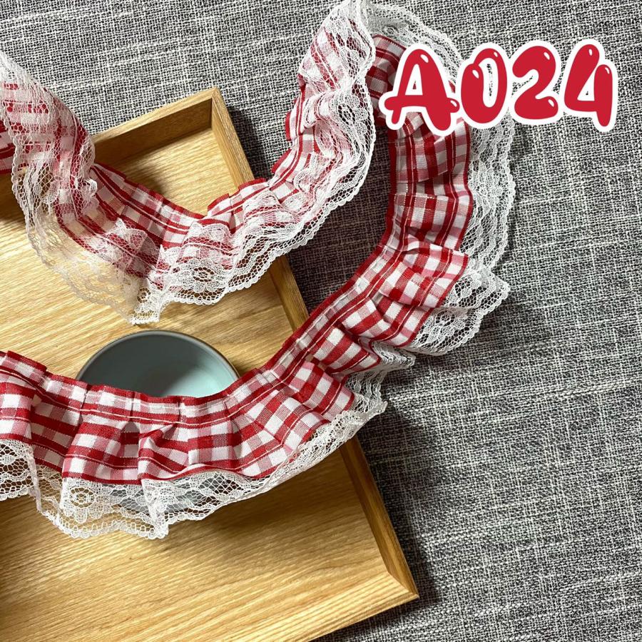 フリルレース A023-A027 50cm単位 ホワイト 縁飾り ロリータ ハンドメイド パーツ : Not Two - 通販 - Yahoo!ショッピング