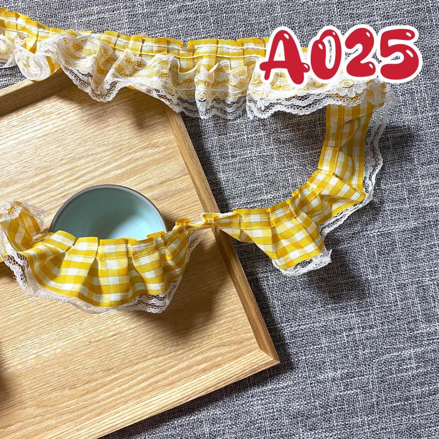 フリルレース A023-A027 50cm単位 ホワイト 縁飾り ロリータ ハンドメイド パーツ : Not Two - 通販 - Yahoo!ショッピング