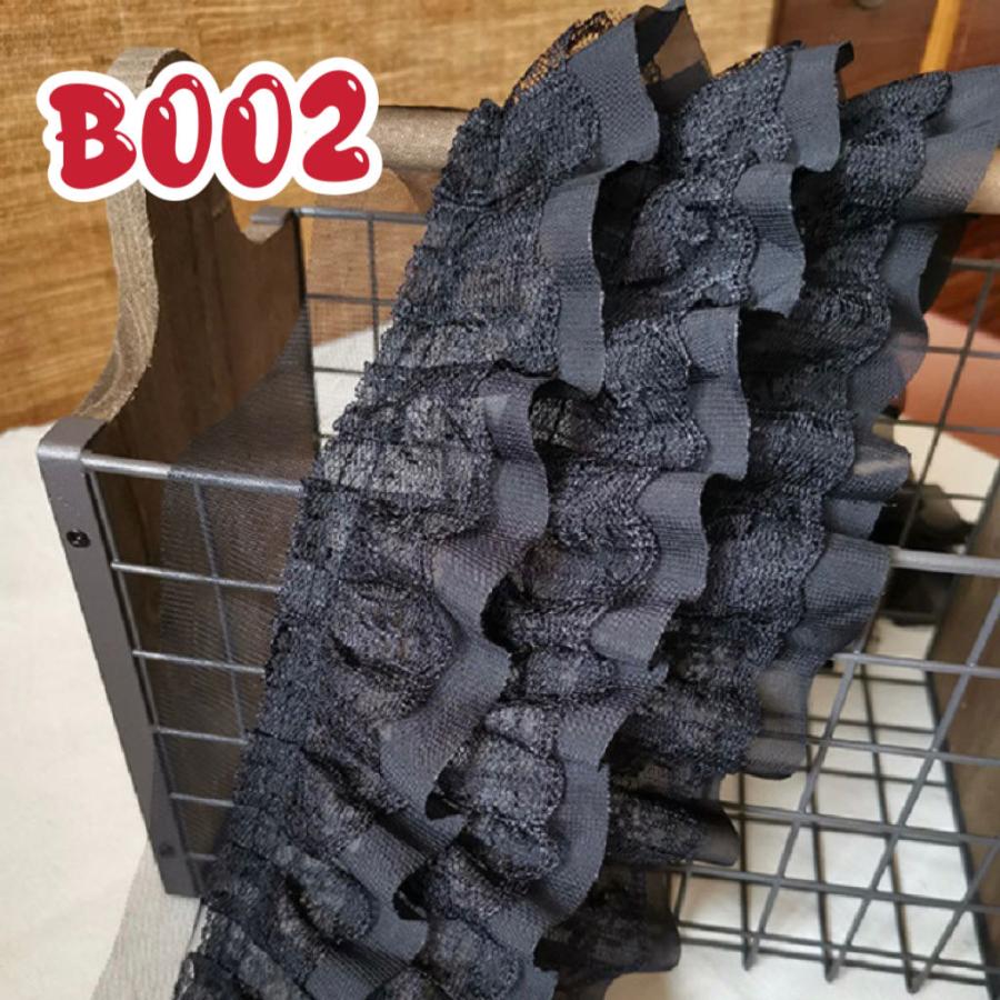 フリルレース B001&002 50cm単位 ホワイト 縁飾り ロリータ ハンドメイド パーツ : Not Two - 通販 - Yahoo!ショッピング