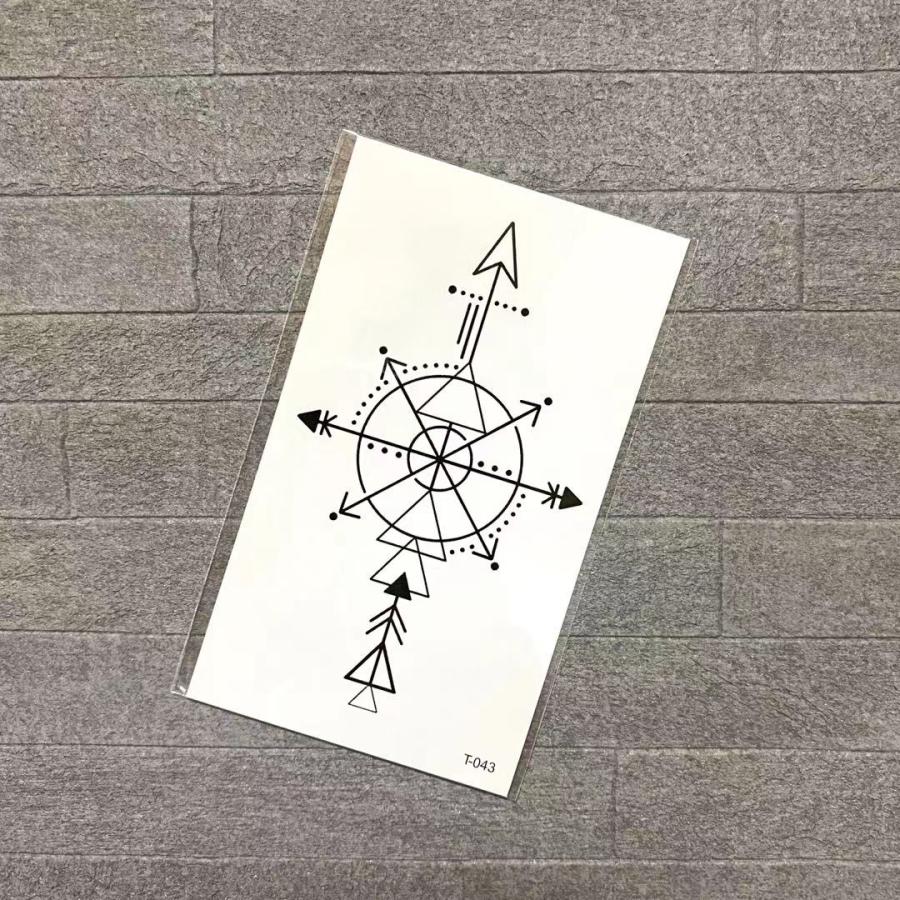 防水タトゥーシール T-043 フェイクタトゥー メイク コスプレ : Not Two - 通販 - Yahoo!ショッピング