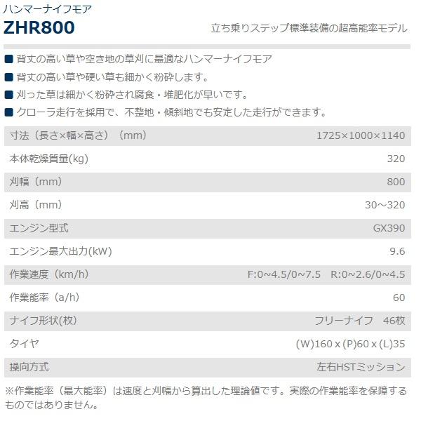 ヤマビコ 共立 クローラハンマーナイフモア ZHR800 ハンマーナイフモア/モア/自走式草刈機/自走式草刈り機/草刈機/草刈り機/草刈/草刈り/除草 : 農機具ショップ - 通販 ...