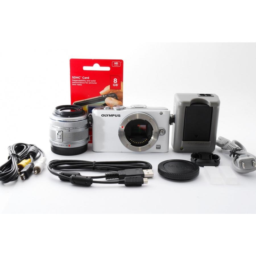 オリンパス OLYMPUS E-PL3 ホワイト レンズセット 美品 SDカード付 : カメラFanks-PROShop 2ndヤフー店 - 通販 - Yahoo!ショッピング
