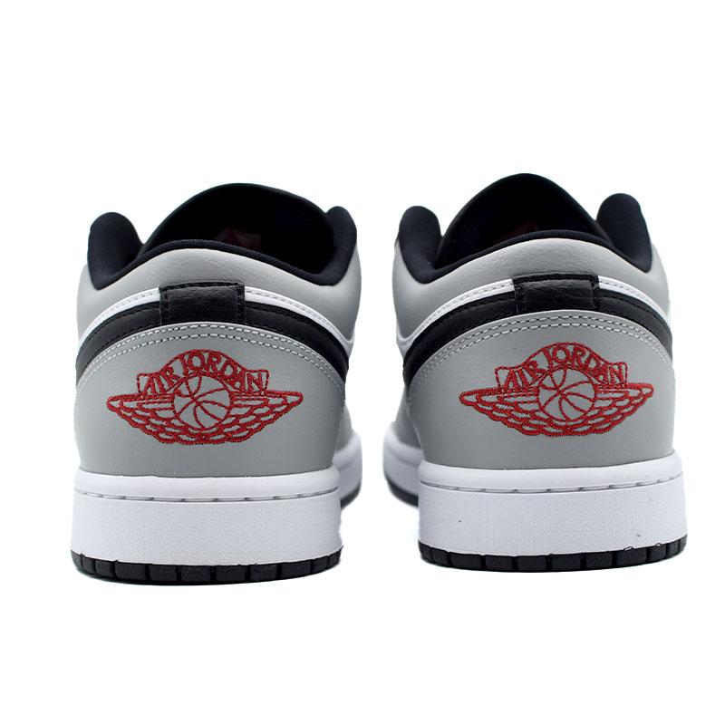 Jordan NIKE AIR JORDAN 1 LOW ナイキ エア ジョーダン ロー メンズ " LIGHT SMOKE GREY ライト ...