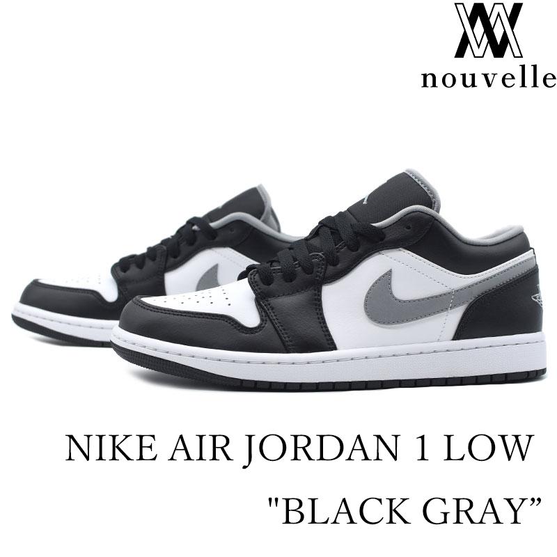エア ジョーダン 1 NIKE ナイキ AIR JORDAN LOW " BLACK GRAY ” エアー ロー ブラック グレー メンズ ...
