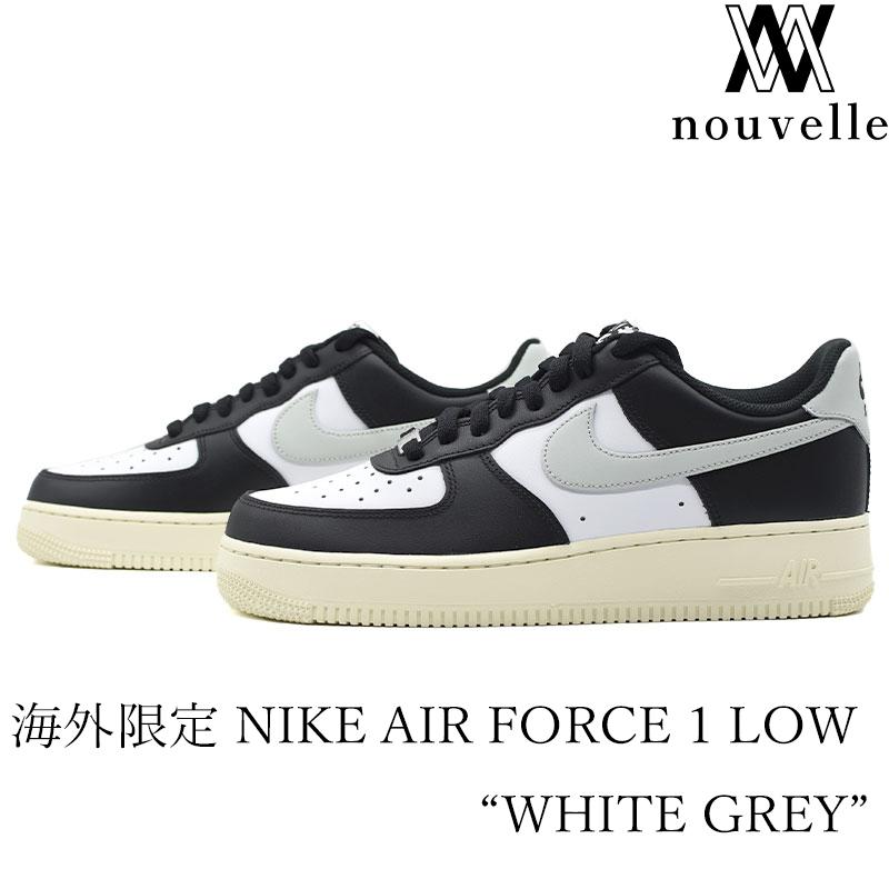 NIKE（ナイキ） 海外限定 NIKE AIR FORCE 1 LOW エアフォース 1 ロー “WHITE GREY” ホワイト グレー ...