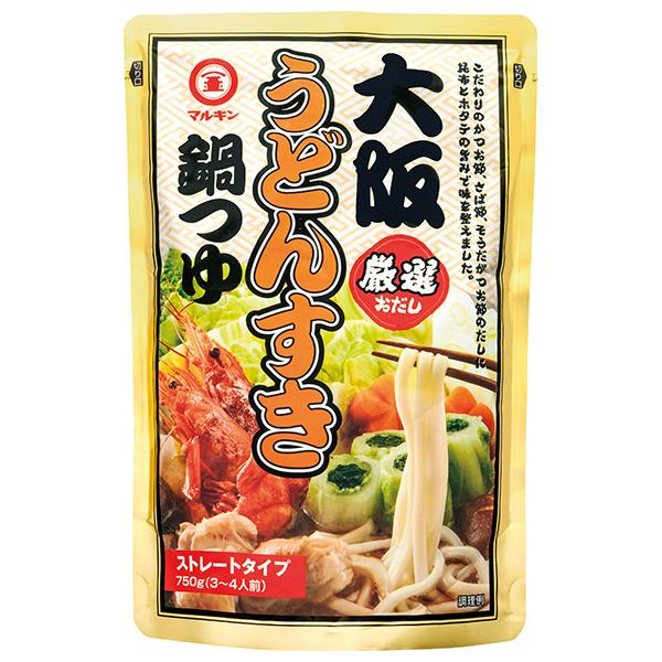marukin 盛田(ハイピース) マルキン大阪うどんすき鍋つゆ 750gパウチ×12袋入｜ 送料無料 : のぞみマーケット - 通販 ...