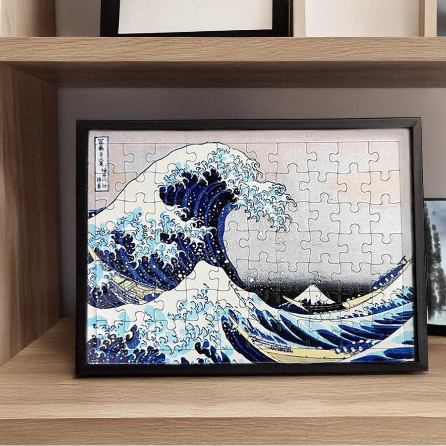 ジグソーパズル 葛飾北斎 神奈川沖浪裏 B5サイズ 70ピース : NSPR Yahoo!SHOP - 通販 - Yahoo!ショッピング