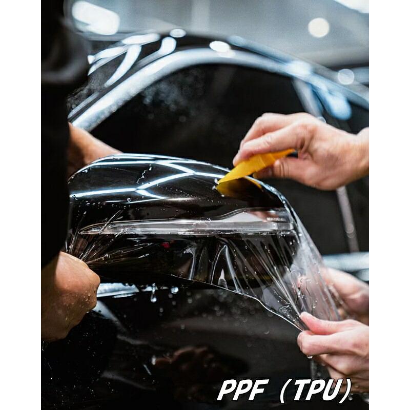 ペイントプロテクションフィルム A4サイズ ボディ用PPF(TPU)飛び石 擦り傷防止透明 保護ウレタン系プロテクション フィルム 自己修復 UVカット サンプル : エヌスタイルヤフー ...