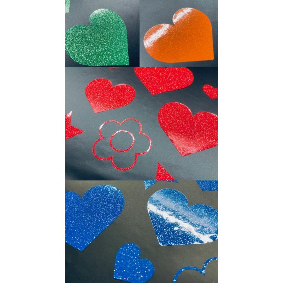 ORACAL 851-976 エレクトリックオレンジ 約A4サイズ オラカル グリッターメタリック ラメ 艶ありカッティングシート うちわ ステッカー 推し活シール サンプル : エヌスタイル ...