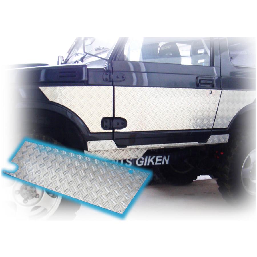 ジムニー用ドアーガード SJ30 SJ40 ,JA71 JA11 JB32 JA12 JA22 ドアガード NTS技研 Jimny クロカン オフロード : dg-002 : NTS技研 ...