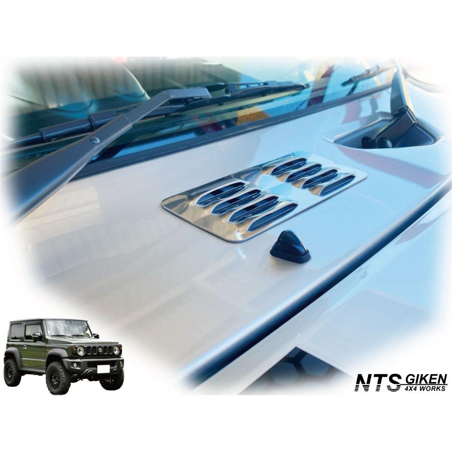 JB64 JB74 ステンレス製 カウルパネルカバー ジムニー jimny カウルカバー ダクトカバー NTS技研 JB64W JB74W カウルーバー : NTS技研ジムニーパーツショップ ...