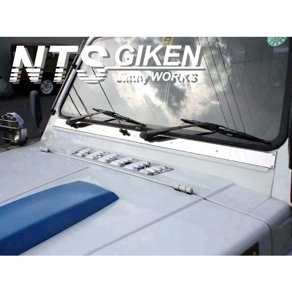 【SJ30用】ステンレス製ワイパーマウント補強プレートType30【ジムニー】 適用車種：SJ30,SJ40,JA71（一部車種） NTS技研 jimny :SUSWP-30:NTS技研 ...
