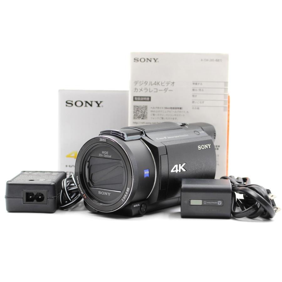 SONY FDR-AX60 ブラック 4K ビデオカメラ Handycam ソニー : ウェルシーカメラ - 通販 - Yahoo!ショッピング