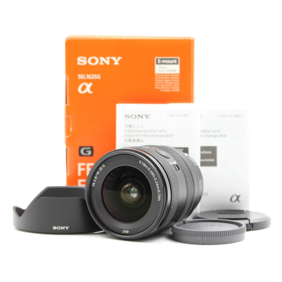 SONY FE 16-25mm F2.8 G SEL1625G 広角ズームレンズ ソニー : ウェルシーカメラ - 通販 - Yahoo!ショッピング