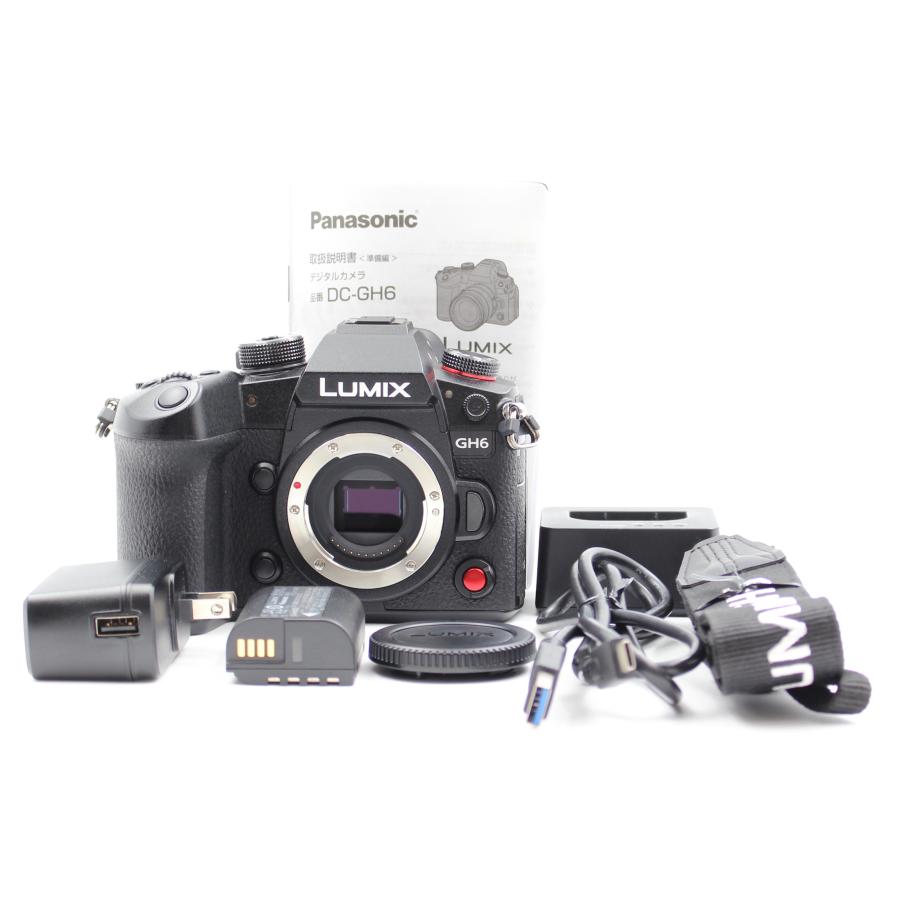 シャッター数3200枚 PANASONIC ルミックス GH6 ボディ ブラック DC-GH6 ミラーレス一眼カメラ パナソニック : 45679b09sl1ftkk112013 ...