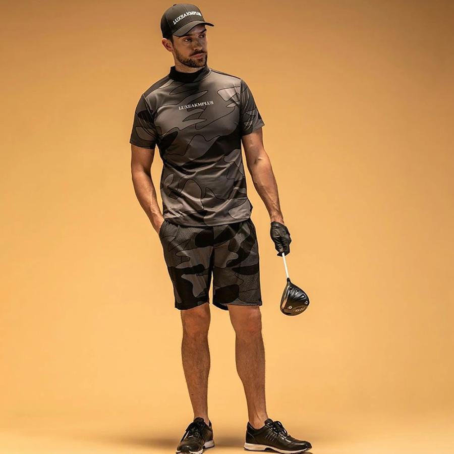 LUXE AKM PLUS サイドメッシュ キャップ メンズ レディース 帽子 ゴルフ帽子 ユニセックス 男女兼用 シンプル ワンポイント ブランド 深め おしゃれ LAZ-25002 ...