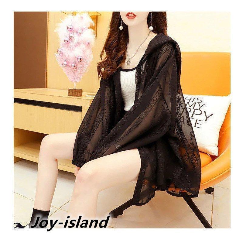 レースカーディガン フード付き レースパーカー UV対策 羽織もの レディース 春 夏 M L XL XXL 薄手フード付 花柄 ゆっ : NUMAQLO - 通販 - Yahoo!ショッピング