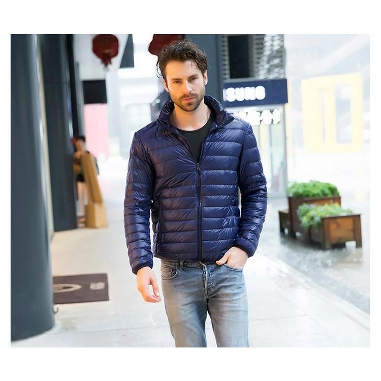 ダウンジャケット メンズ ライトダウン 軽量 ダウン ジャケット パーカー ポケッタブル ゆったり ジャンパー ジャケット 大きいサイズ M L 2L 3L 4L 5L 6L 7L ...