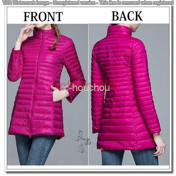 ダウンコート レディース ロング ダウンジャケット 軽い 薄いライト M L LL 3L 4L 大きいサイズ 軽量 重ね着 無地 : NUMAQLO - 通販 - Yahoo!ショッピング