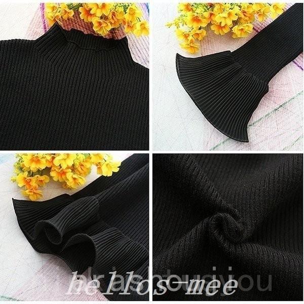 大きいサイズワンピースレディースファッションぽっちゃりおおきいサイズありハイネックニットMLLL3L4L5L秋冬 :num511313273:NUMAQLO - 通販 - Yahoo!ショッピング