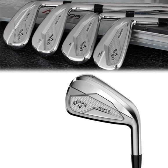 キャロウェイ 2025 Elyte アイアン #6-PW 5本セット US仕様 True Temper Vector スチールシャフト ...