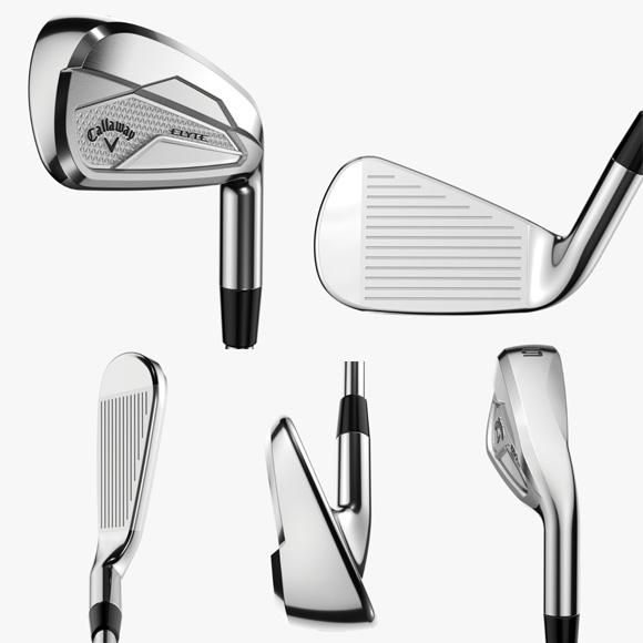 キャロウェイ 2025 Elyte アイアン #6-PW 5本セット US仕様 True Temper Vector スチールシャフト ...