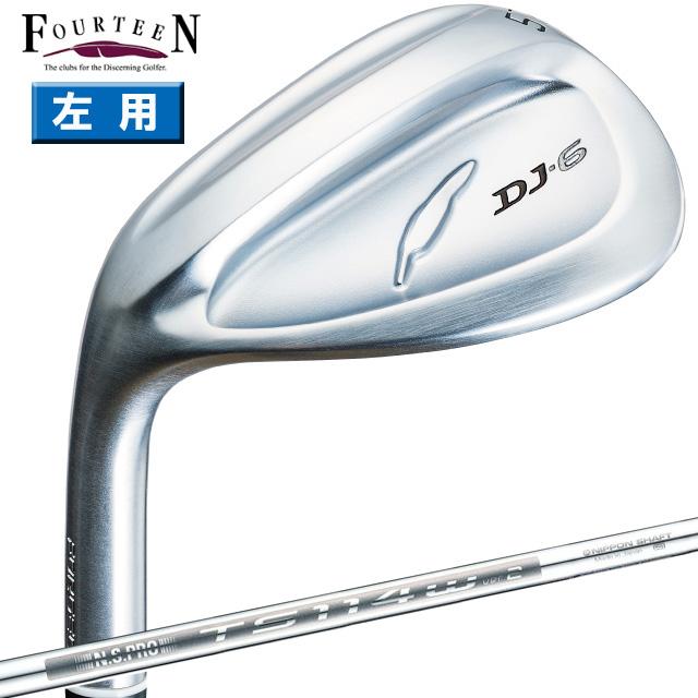 FOURTEEN フォーティーン 2023 DJ-6 ウェッジ 左用 日本仕様 N.S.PRO TS-114w_Ver2 スチールシャフト [FOURTEEN 軟鉄鍛造 ゴルフ LH レフティ ...