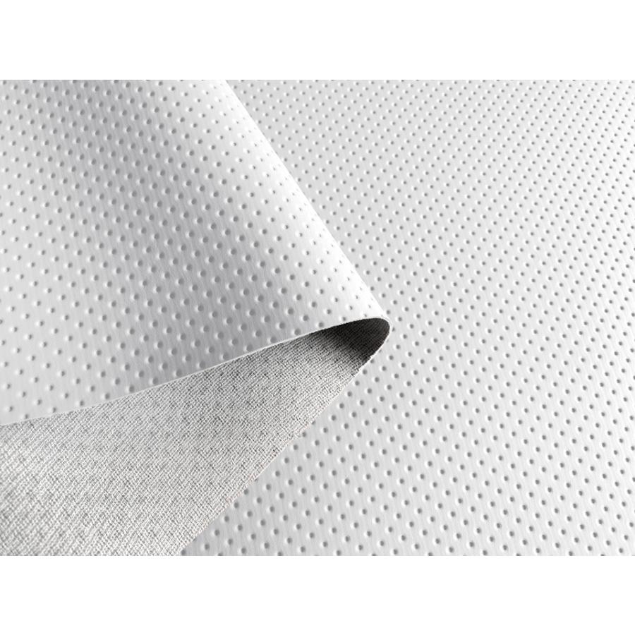 [巾122] 合皮レザー生地【カラフル ドットパンチング 難燃 耐候性 白】 [V-DOT-W-01] : 合皮レザー生地通販-布 百 選 - 通販 - Yahoo!ショッピング
