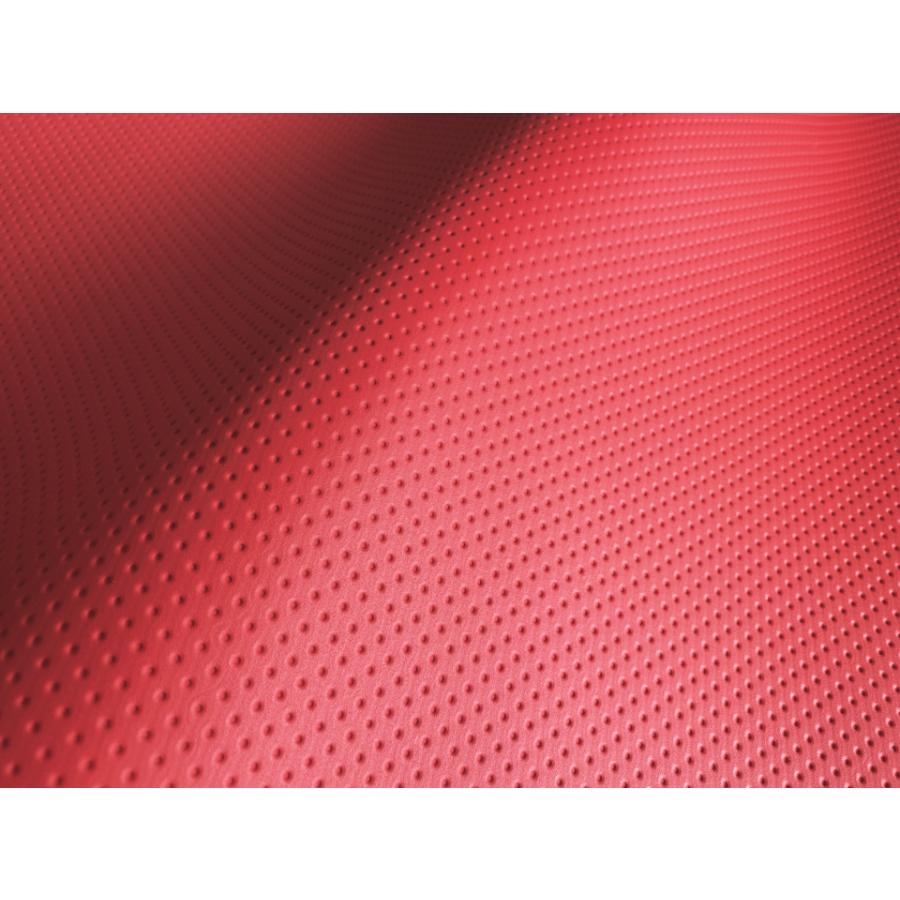 [巾122] 合皮レザー生地【カラフル ドットパンチング 難燃 耐候性 赤】 [V-DOT-W-03] : 合皮レザー生地通販-布 百 選 - 通販 - Yahoo!ショッピング
