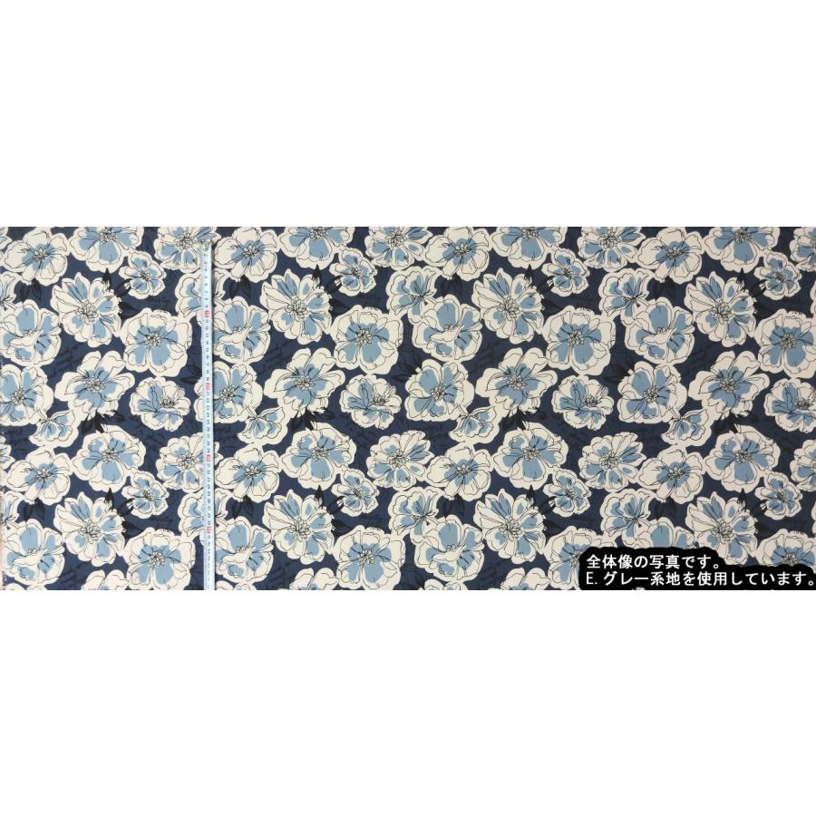 FUWARI 染布 オックス 手書き風フラワー&アルファベット パープル系地 5色 1m単位 生地 布 布地 花柄 英字 アルファベット おしゃれ レトロ かわいい : 生地商フエンツ布人 ...