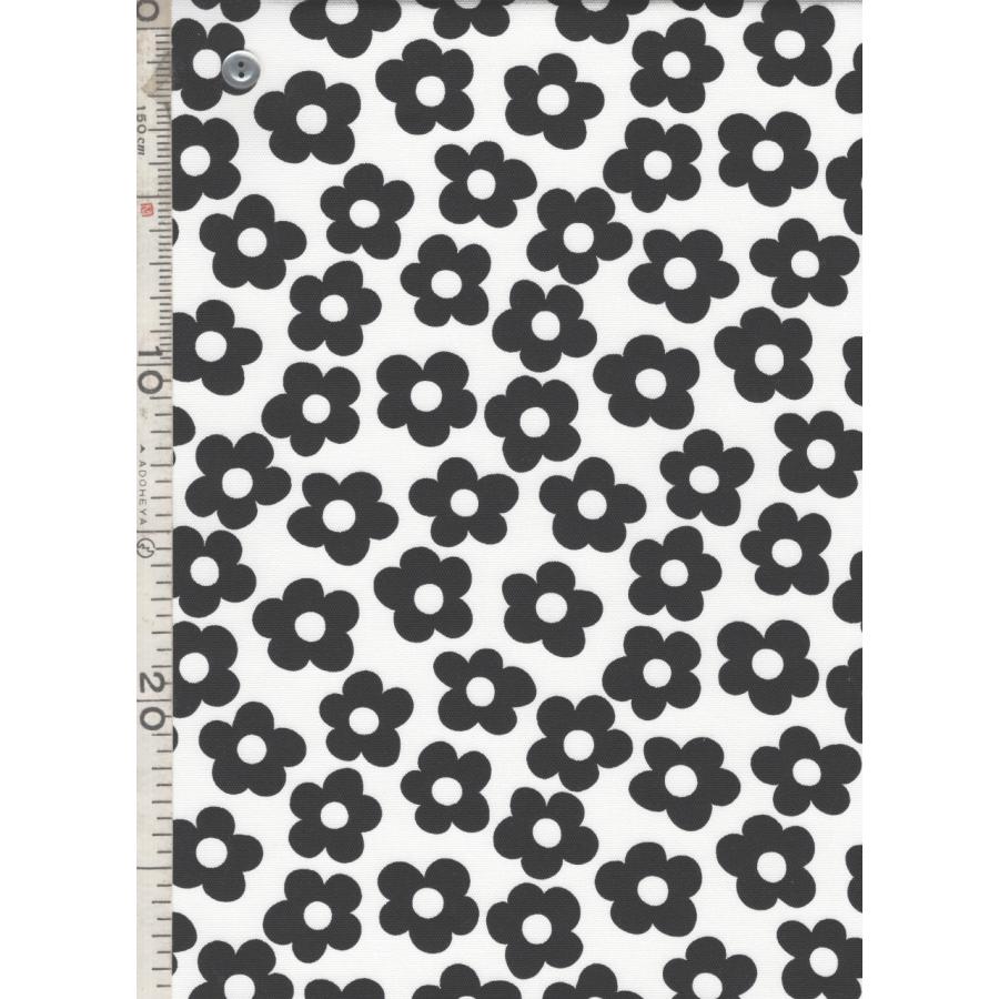 ふんわりマシュマロ触感 FUWARI 染布 ダブルガーゼ ミニミニ フラワー ホワイト系地 4色 1m単位 生地 布 布地 北欧 北欧柄 北欧風 花柄 花柄生地 : 生地商フエンツ布人 ...